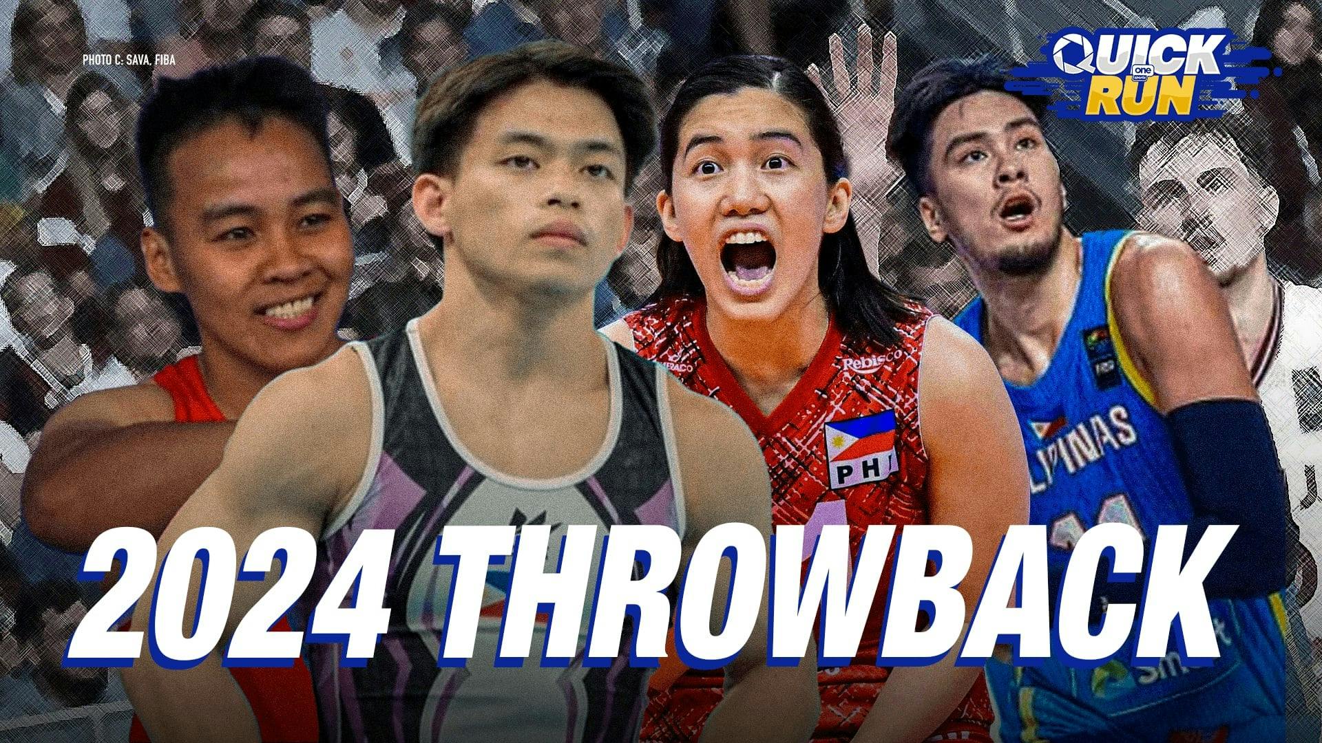 Epic Philippine sports moments and achievements in 2024 | OS Quick Run ...