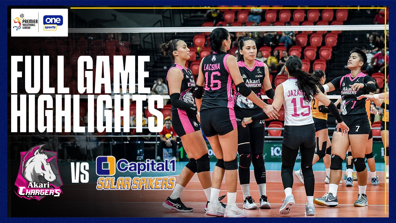 Akari Chargers dominate Capital1 for first sweep of the conference ...