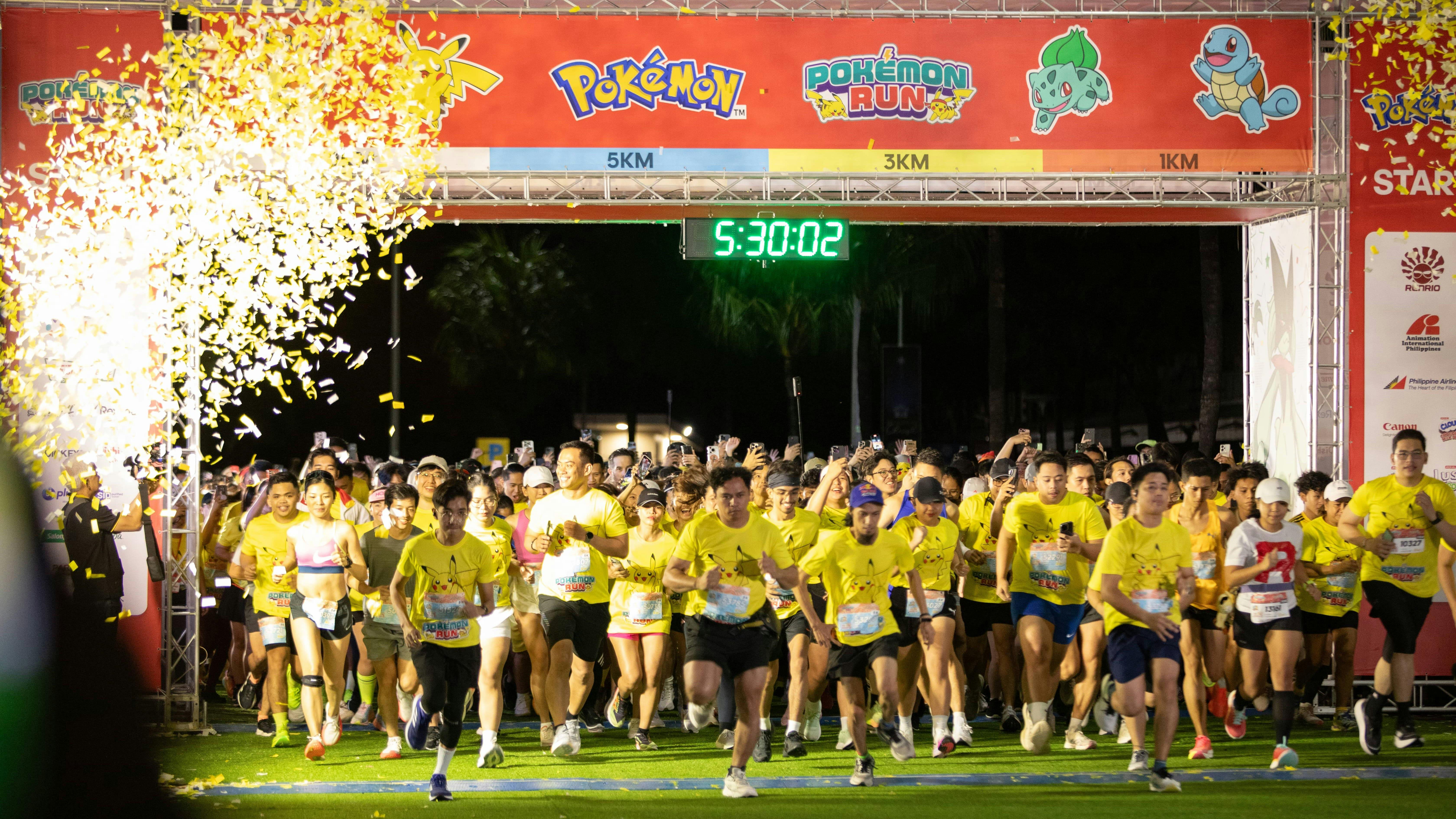 Fans outrun them all in the first-ever Pokemon Run in the Philippines ...