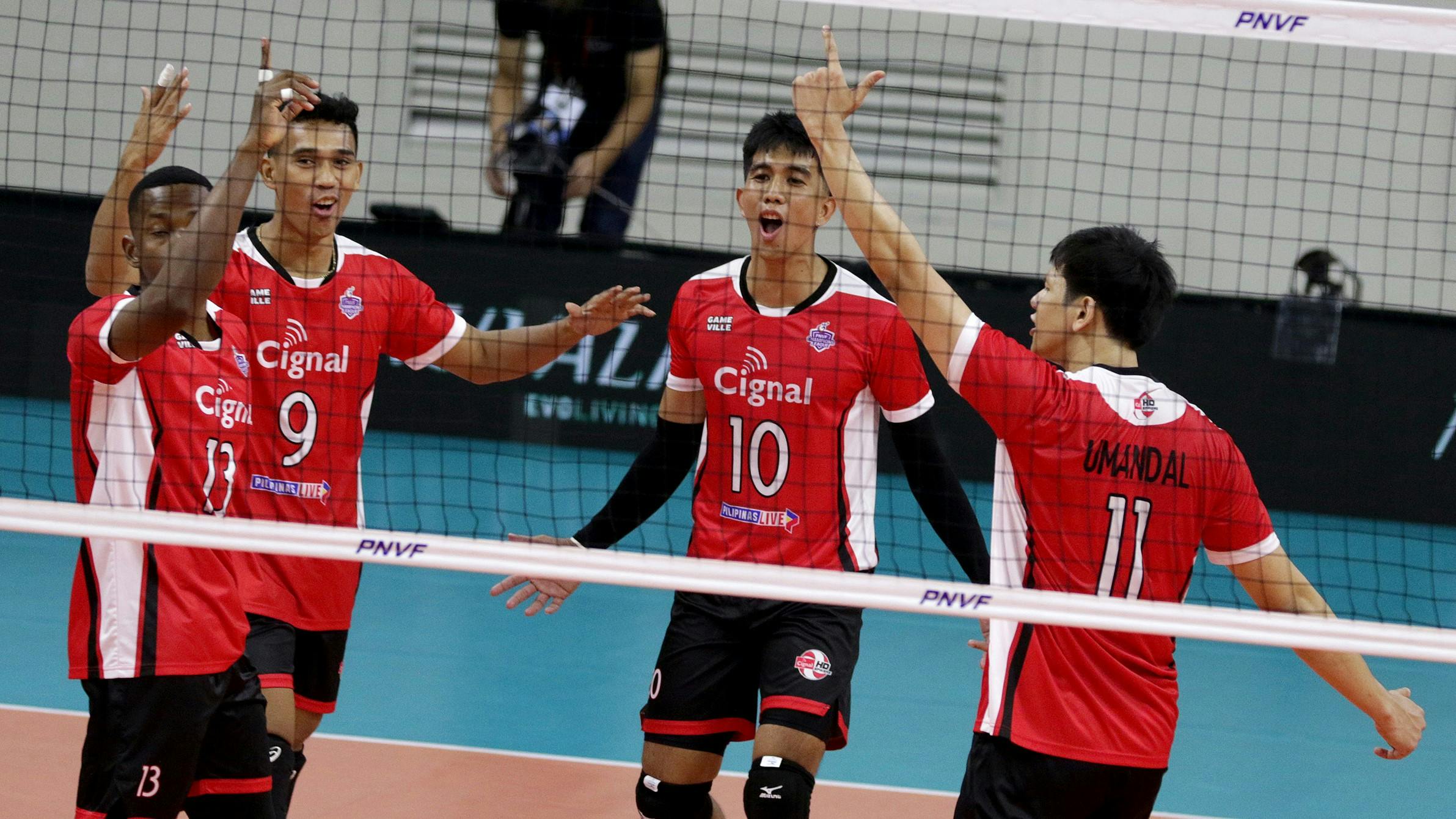 Umandal, Cignal sweep PNVF preliminaries; CSB secures last semis berth ...