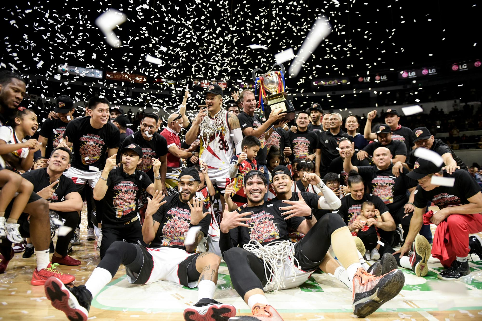 In Photos: Falcons soar high as PBA champs | OneSports.PH