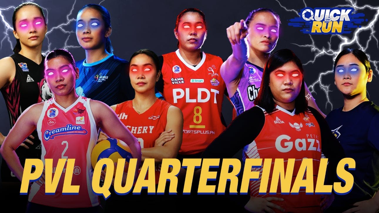 Looking at matchups of PVL All-Filipino best-of-three quarterfinals ...