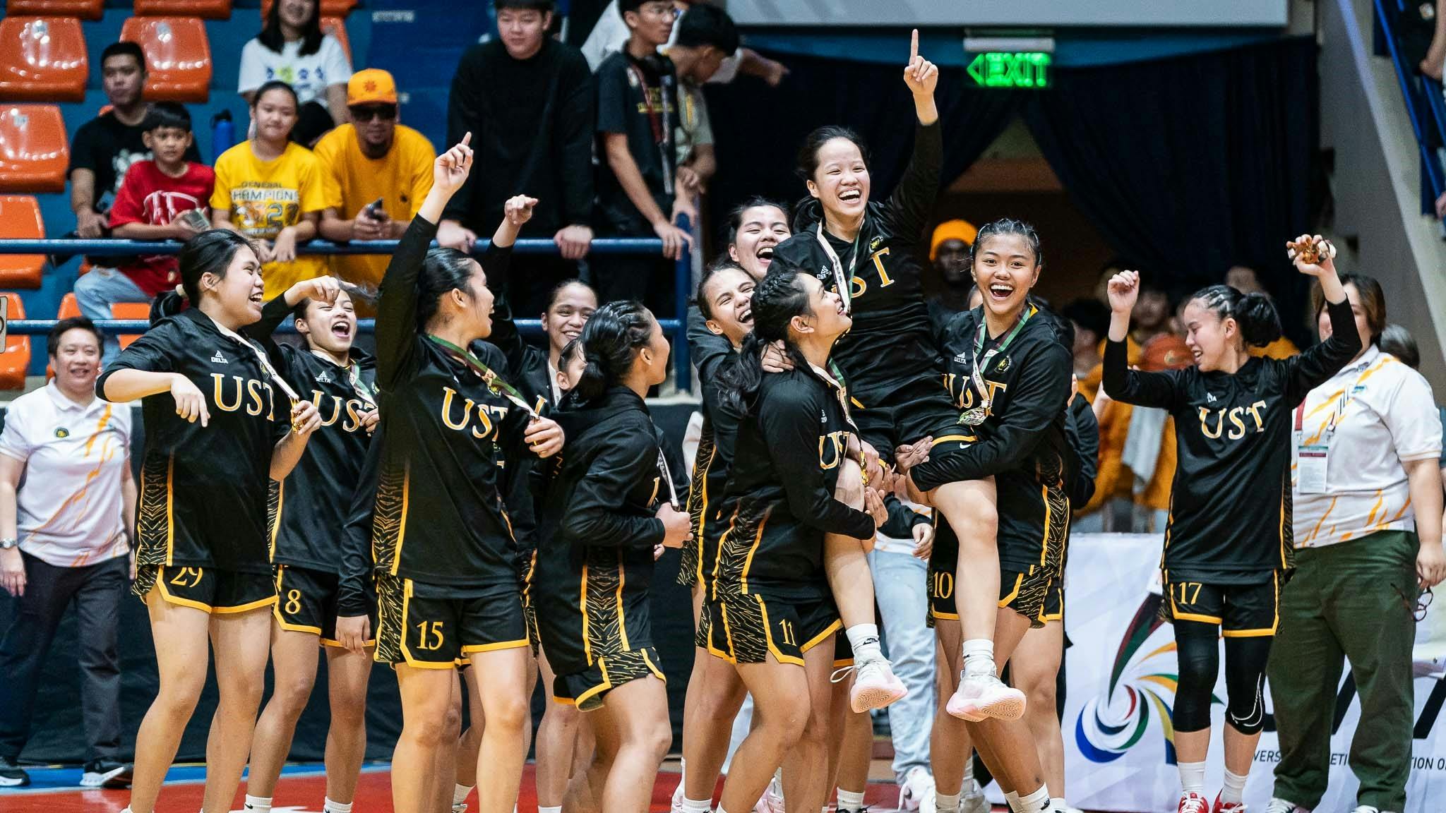 UAAP: UST completes perfect season, Sandra Abrantes seals title in ...