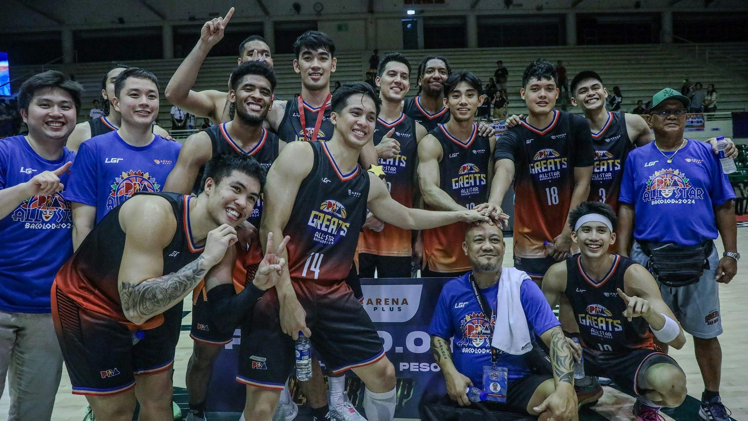 PBA All-Stars: Justin Arana pushes Team Greats to victory over Team ...