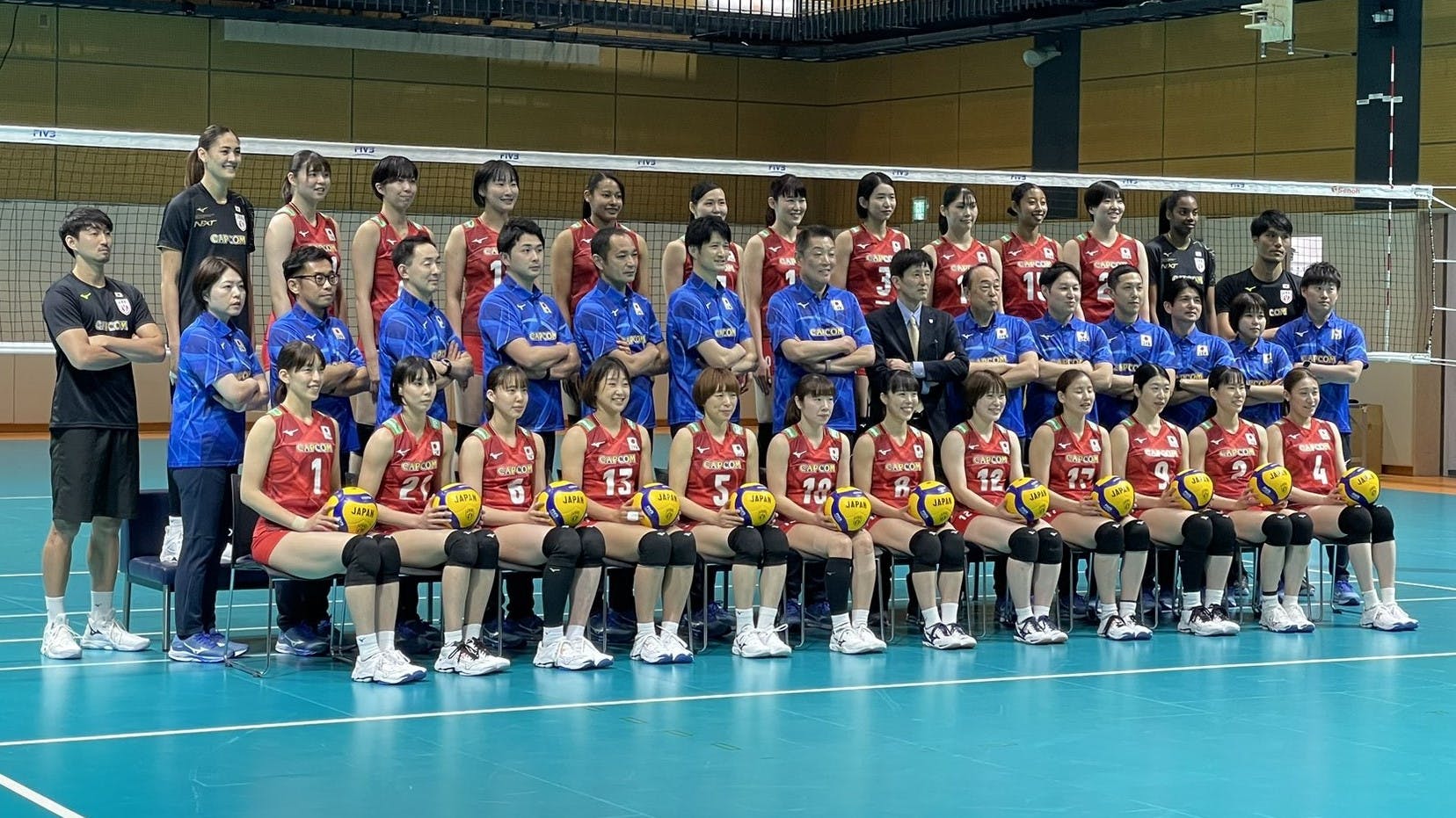 Jaja Santiago spotted in Japan women's volleyball team photoshoot ...