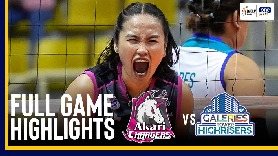 PVL Game Highlights: Akari keeps fighting with Galeries Tower rout ...