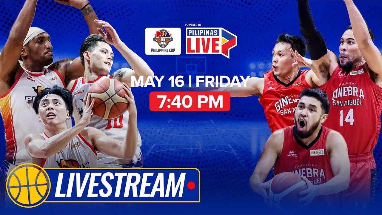 LIVESTREAM | Phoenix vs Ginebra | PBA Season 49 Philippine Cup ...