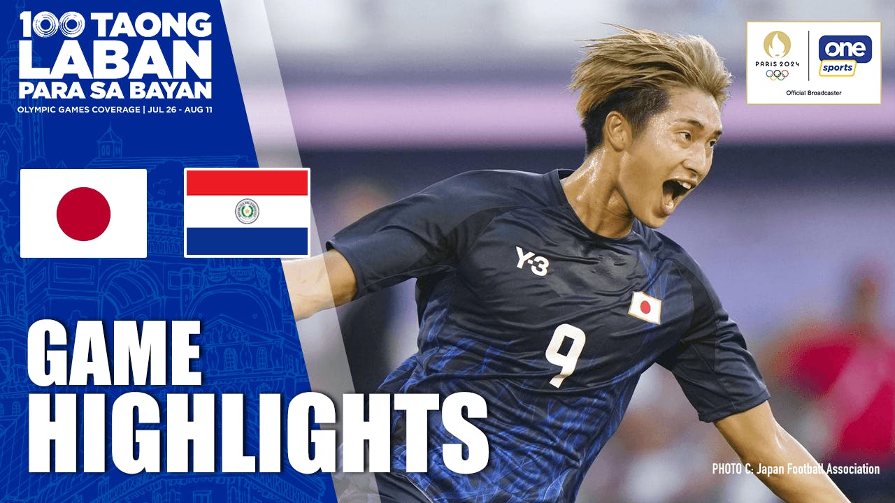 Japan vs Paraguay - Men's Football | Game Highlights | Olympic Games ...