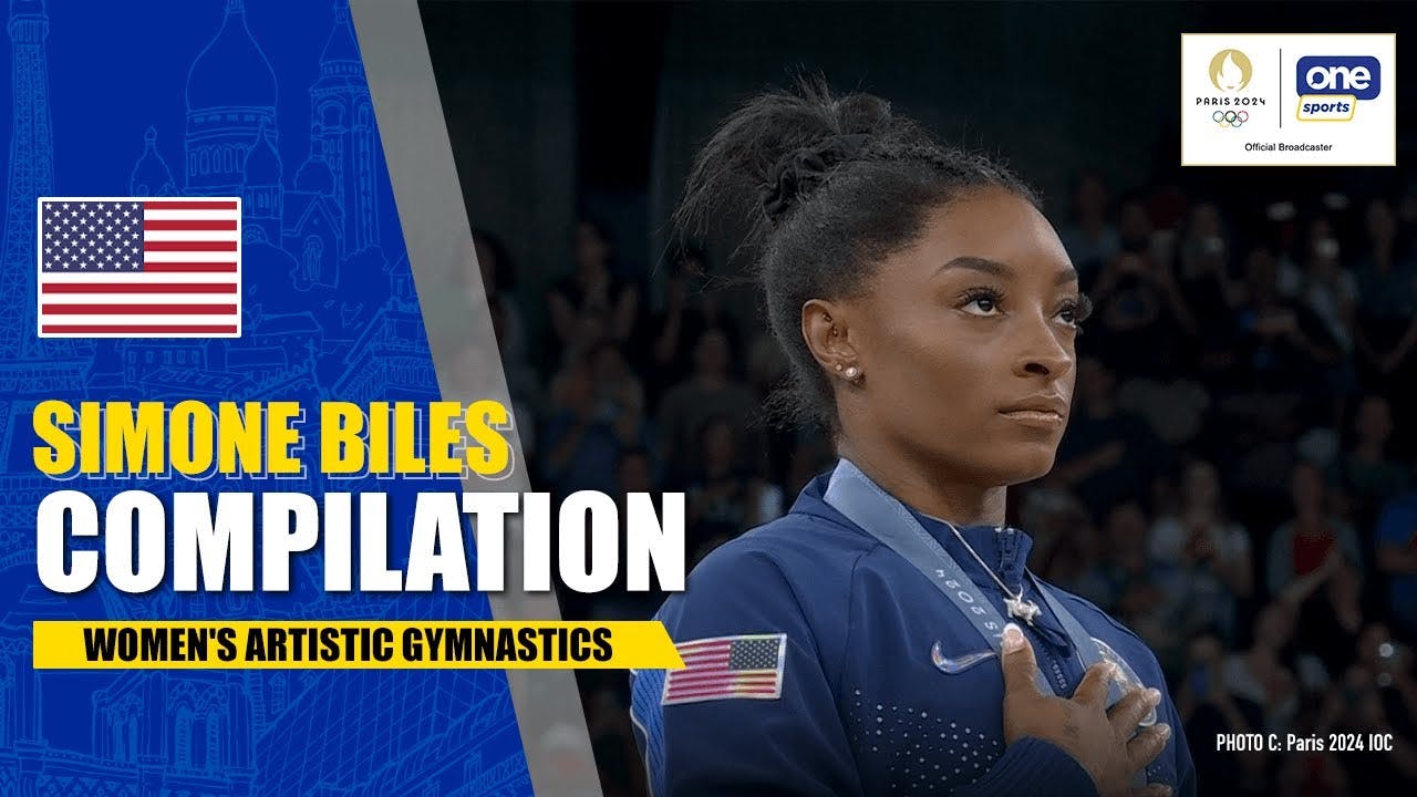 Simone Biles’ legendary performance in Paris | Artistic gymnastics ...