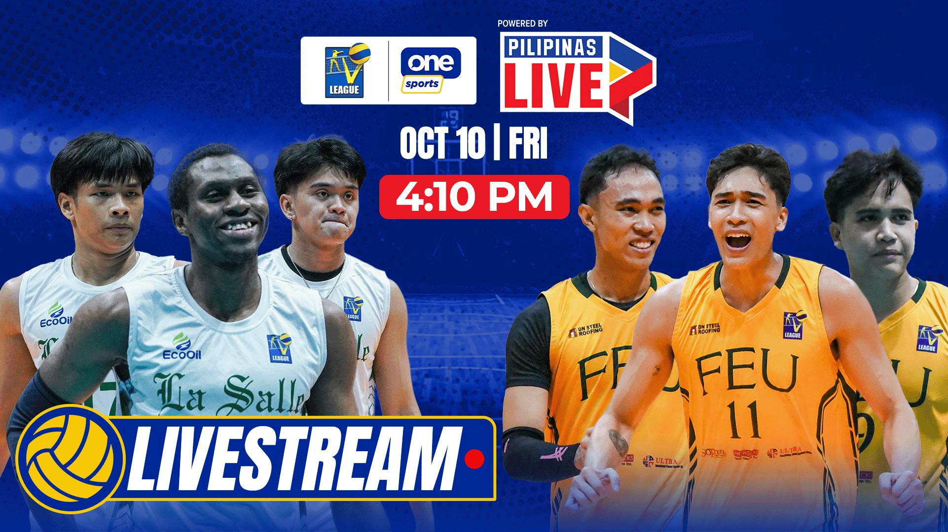 LIVESTREAM | DLSU vs FEU | Men's Finals Game 3 | 2025 V-League ...