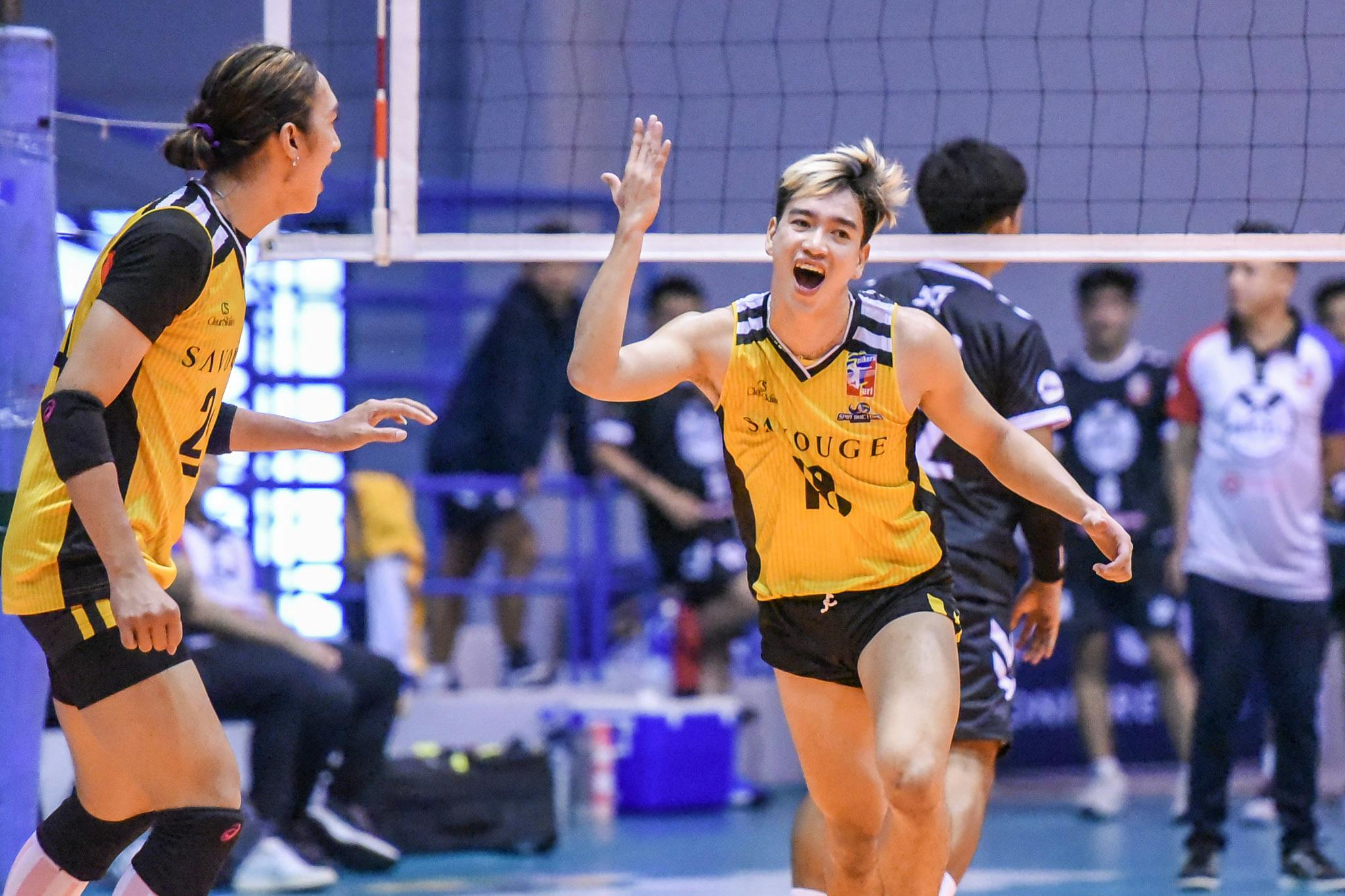 Spikers' Turf: Louis Gamban powers Savouge to five-set win over ...