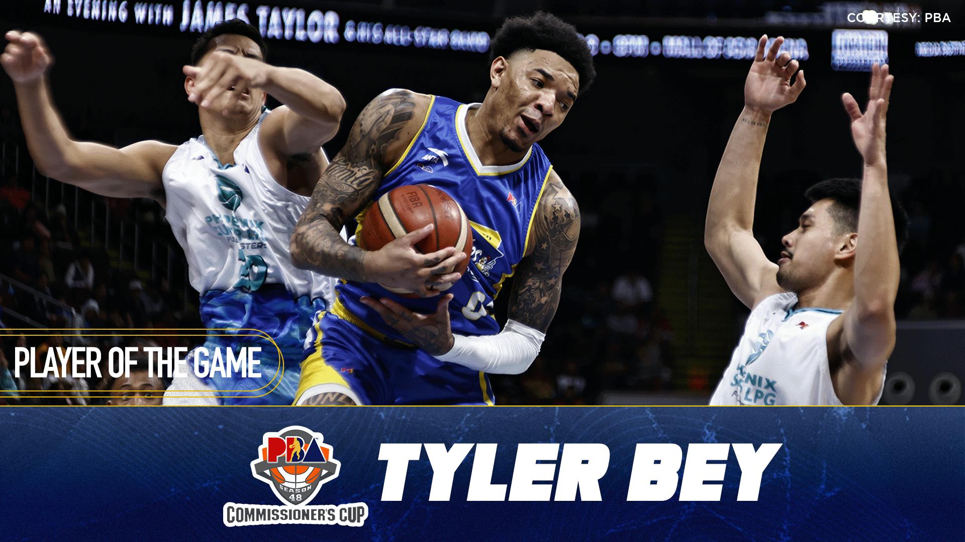 PBA: Tyler Bey drops 25-12 double-double in Game 2 semis win | OneSports.PH