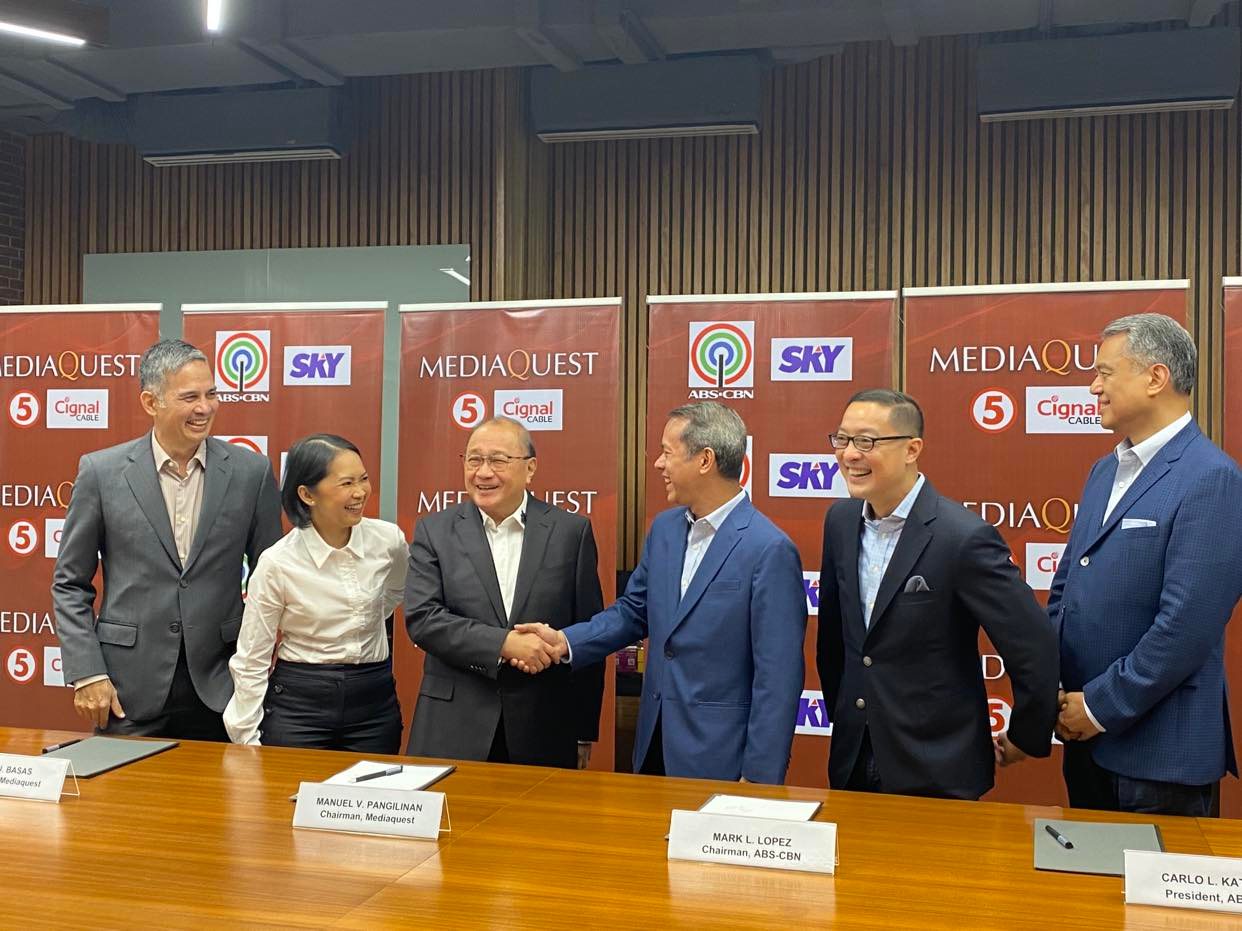 ABS-CBN, MediaQuest Sign Landmark Deal That Includes SkyCable; Program ...