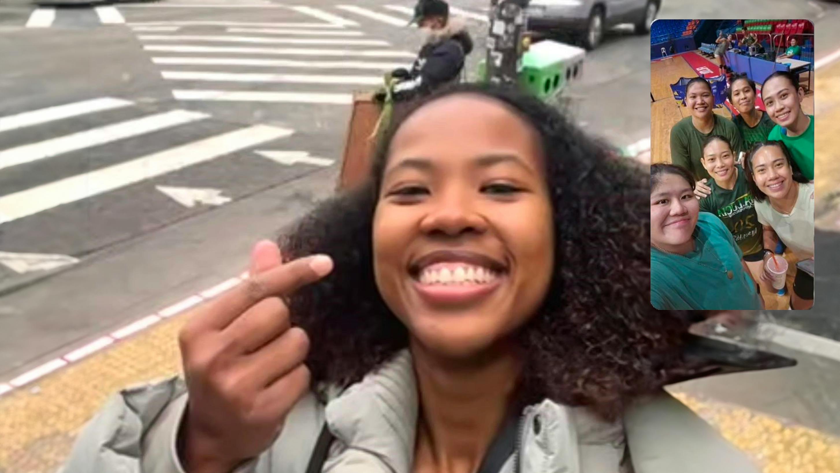 LOOK: MJ Phillips catches up with former Petro Gazz teammates before ...