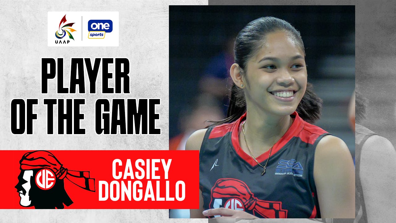 UAAP Player of the Game Highlights: Casiey Dongallo stars in UE debut | OneSports.PH