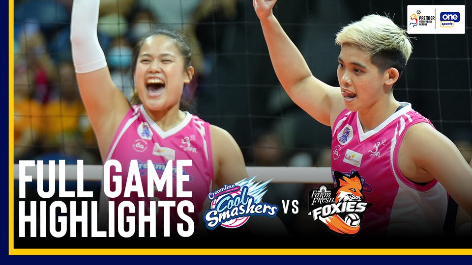 PVL Game Highlights: Champion Creamline outlasts upstart Farm Fresh in ...