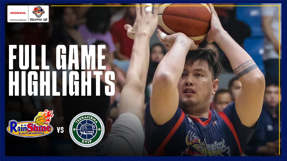 PBA Game Highlights: Rain or Shine stays hot with win over Terrafirma ...