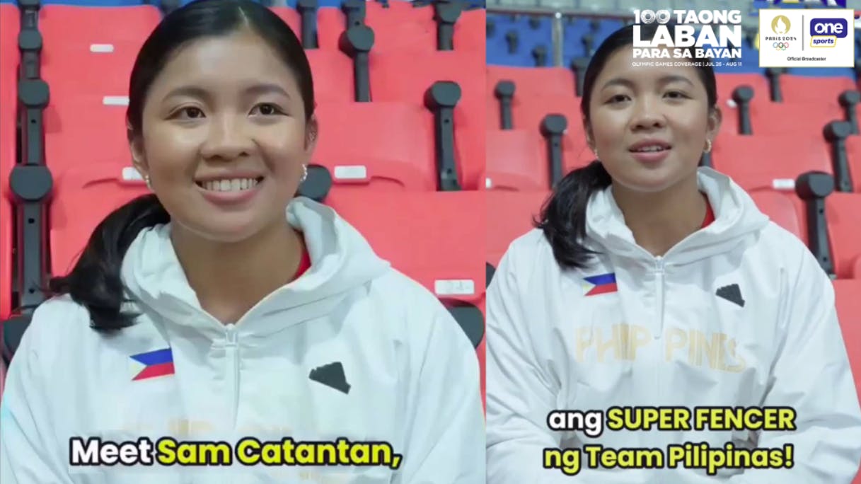 Fencer Sam Catantan recounts her journey to the Olympics | Paris 2024 ...