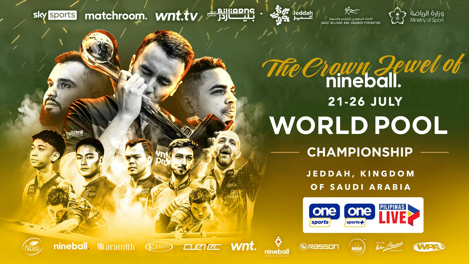 World Pool Championship to air live on Cignal TV | OneSports.PH