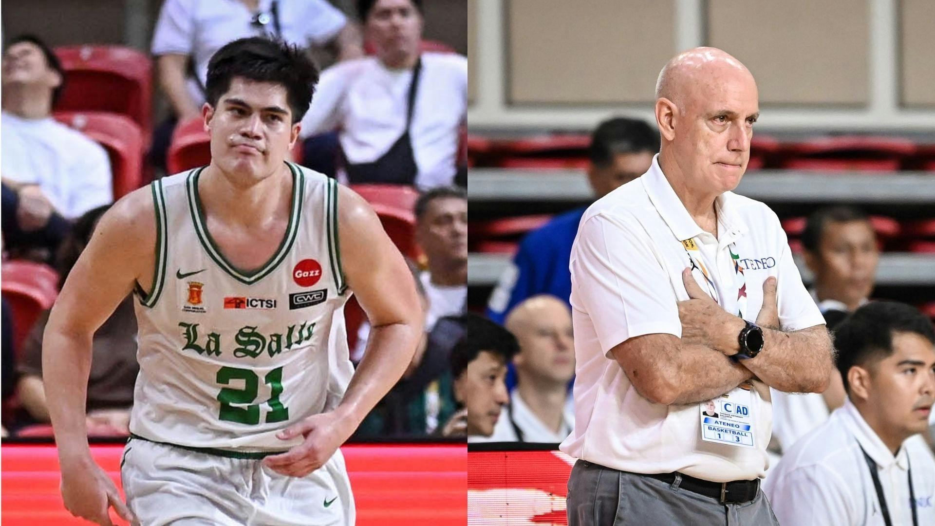 La Salle’s Mason Amos downplays duel with ex-team Ateneo in UAAP Season ...