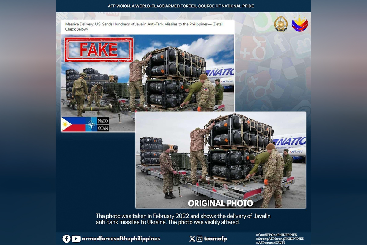 AFP Battling Online Fake News On WPS | OneNews.PH