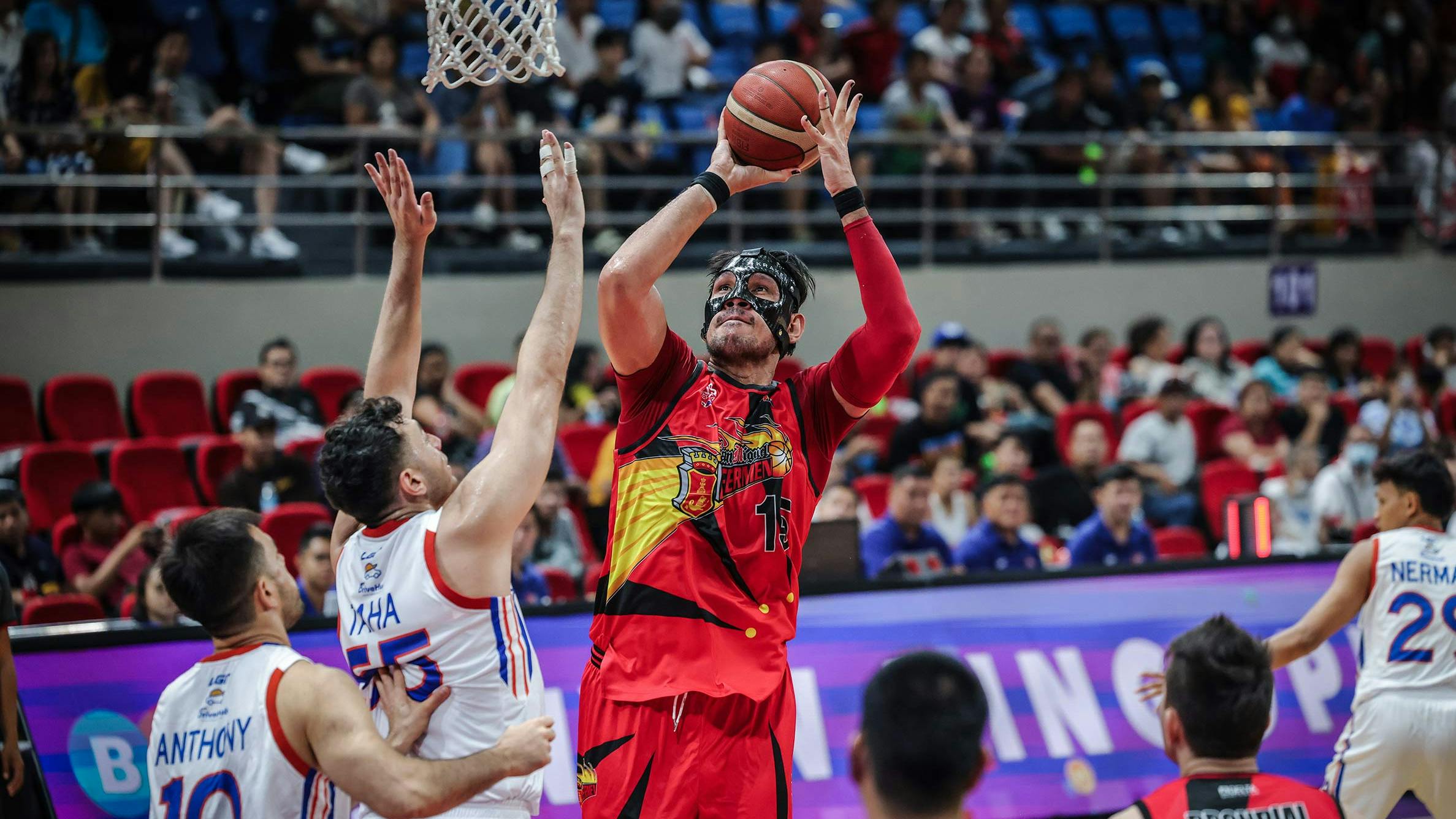 PBA: June Mar Fajardo posts 20-20 as San Miguel goes 9-0, nabs twice-to ...