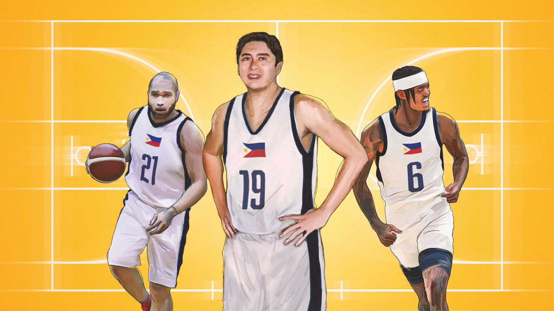 Laban lang: Top players of Gilas Pilipinas in last five stints in Asian ...