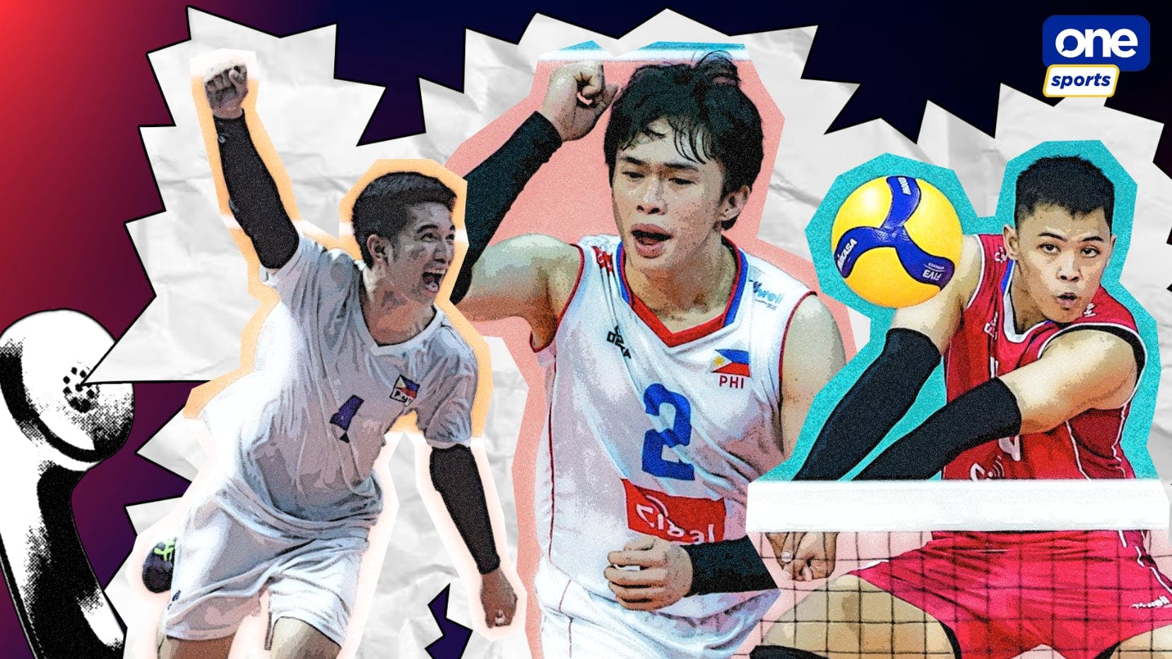Alas Pilipinas liberos: Josh Ybañez, Jack Kalingking man floor in FIVB ...