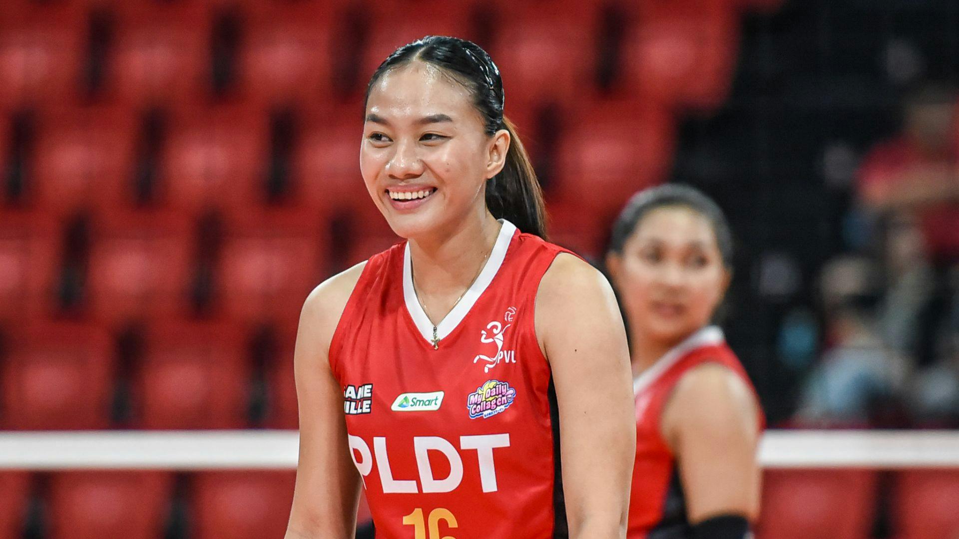 Angge Alcantara embraces challenge as PLDT's lead setter to start PVL ...