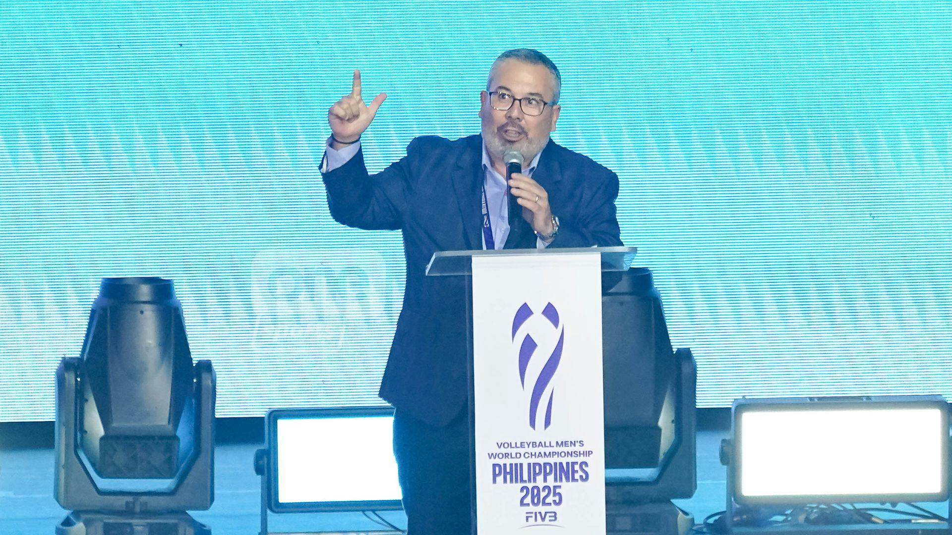 FIVB President Fabio Azevedo hails Philippines’ hosting of World ...