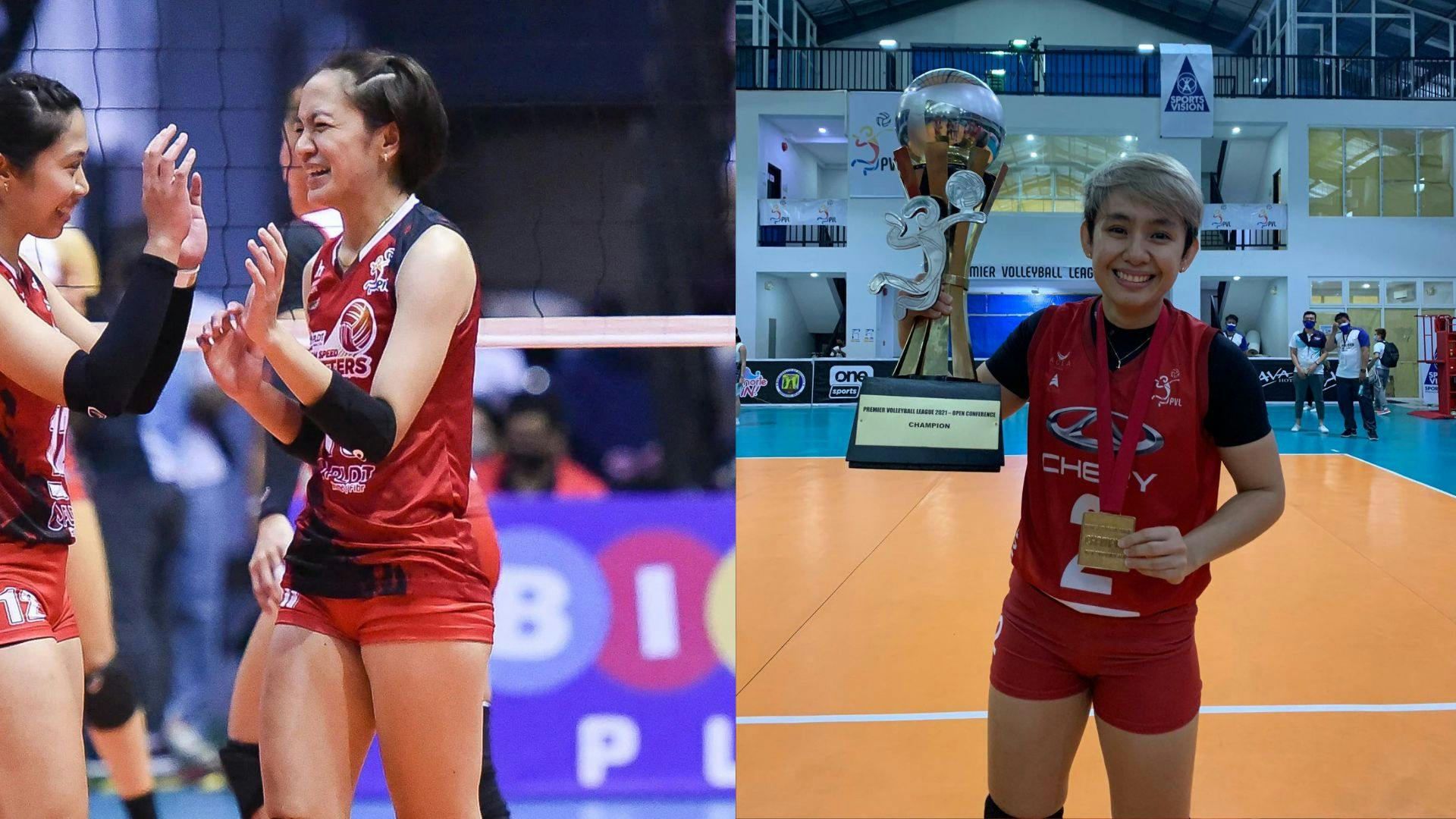 Gyzelle Sy, Toni Rose Basas adjusting easily with Cignal HD Spikers ...