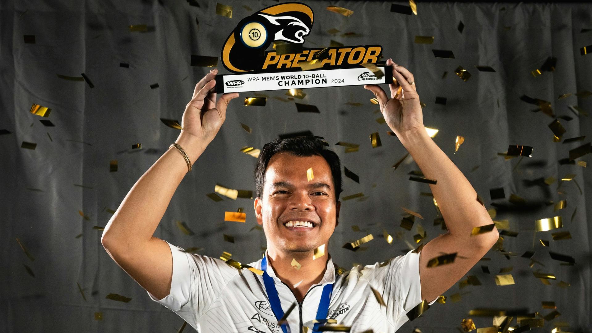 Carlo Biado pockets P4.2 million and World 10-ball title in Las Vegas ...