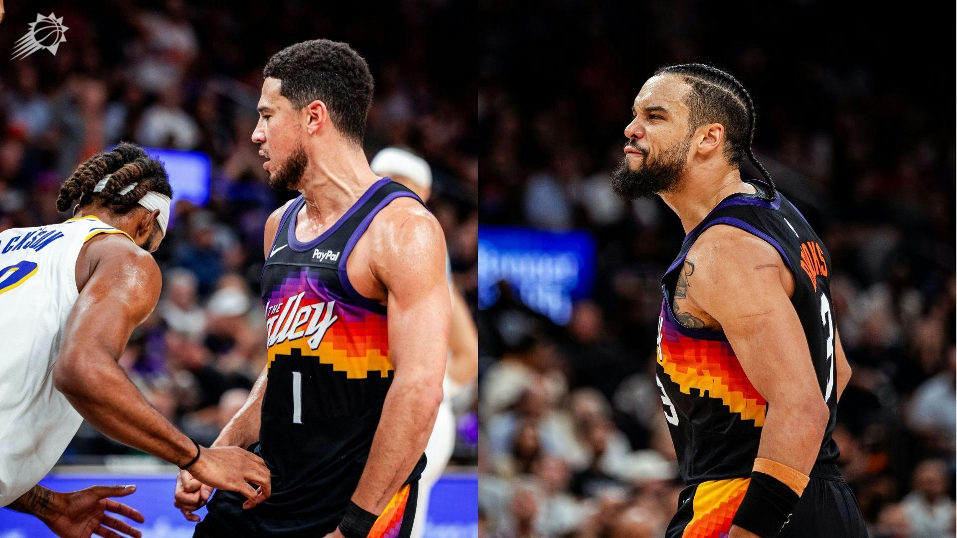 Devin Booker, Dillon Brooks drop 30-piece each as Suns issue 35-point ...
