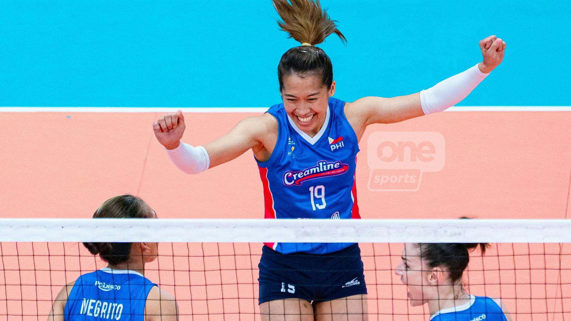 Bernadeth Pons savors indoor AVC stint with Creamline before focusing ...