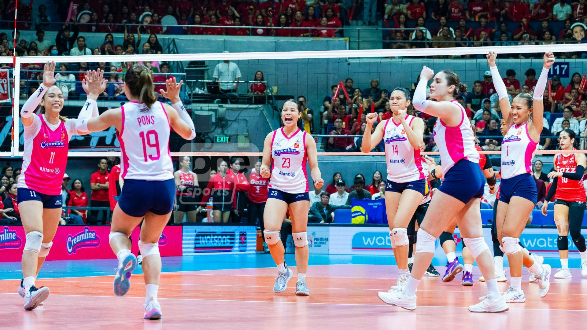 PVL: Creamline forces winner-take-all Game 3 vs Petro Gazz for All ...