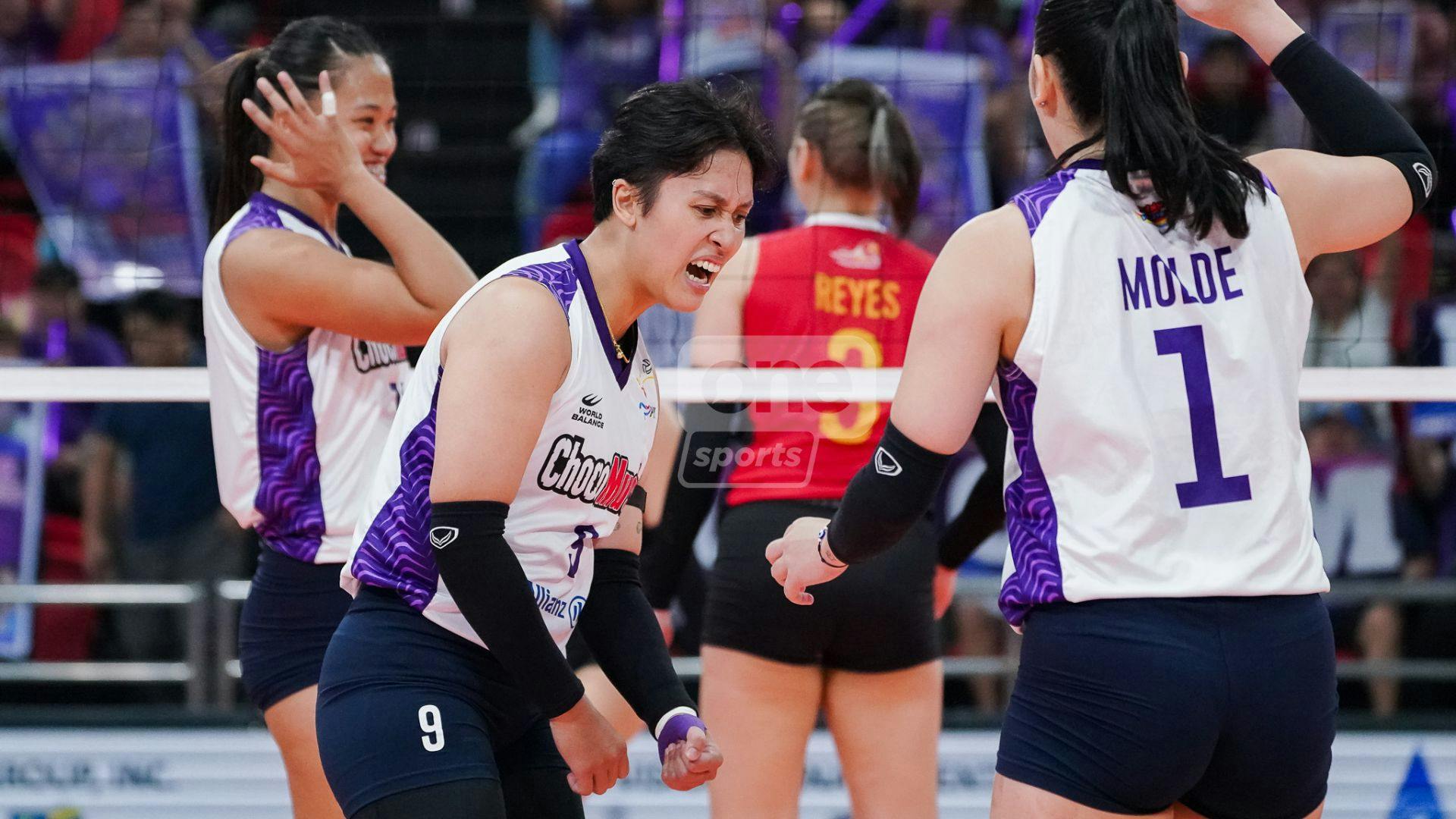 Choco Mucho eliminates PLDT after five-set thriller, advances to PVL ...