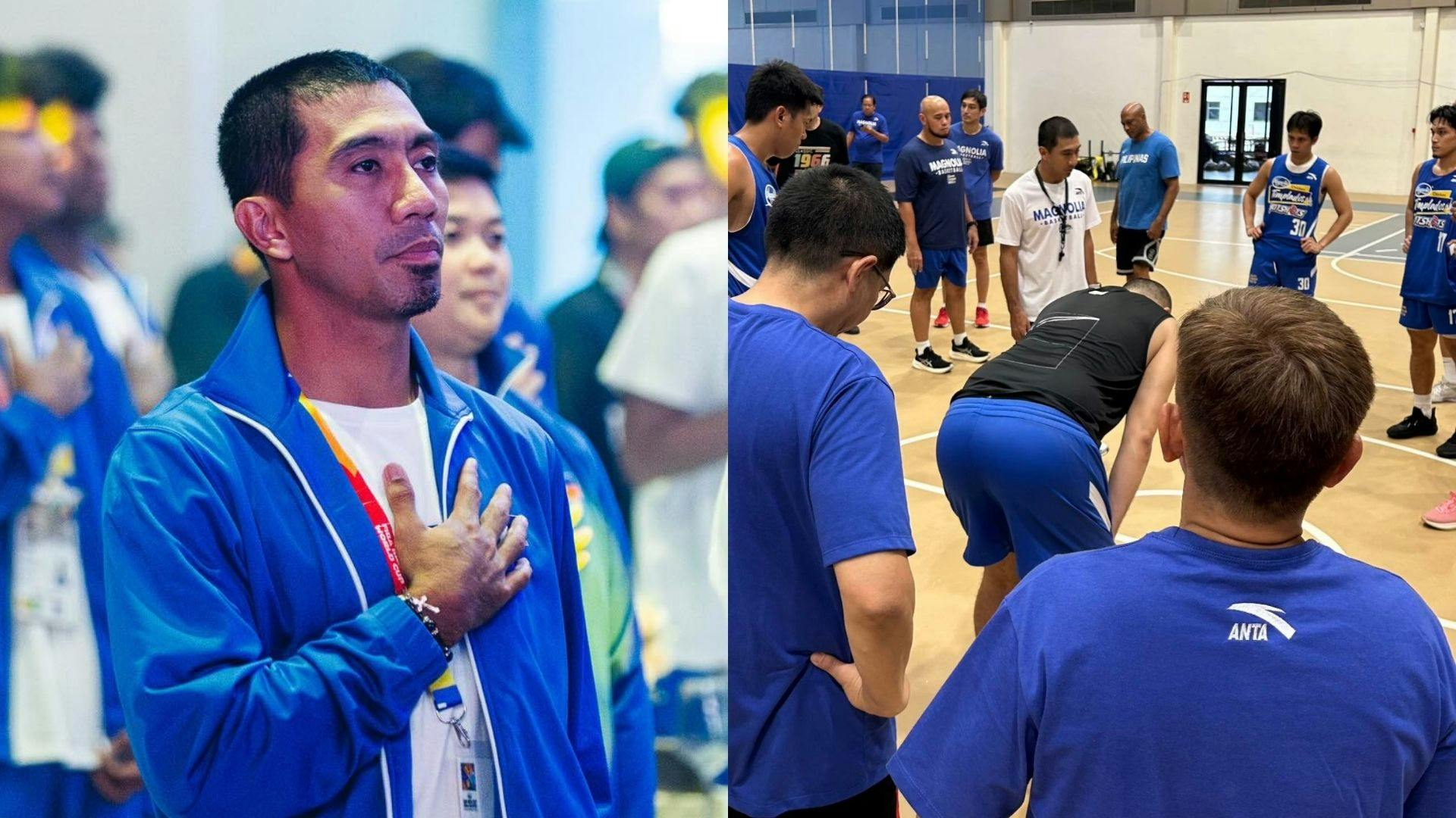 PBA: New Magnolia head coach LA Tenorio holds first practice with ...
