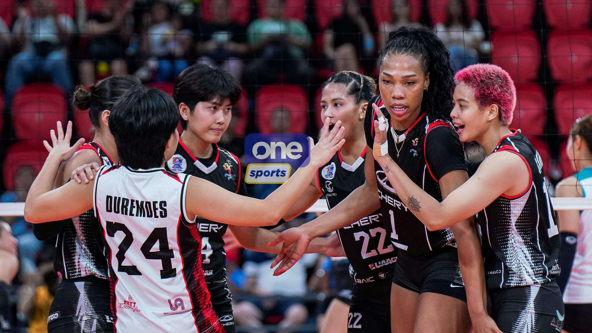 PVL: Ara Galang, Chery Tiggo dodge Galeries Tower upset axe for back-to ...