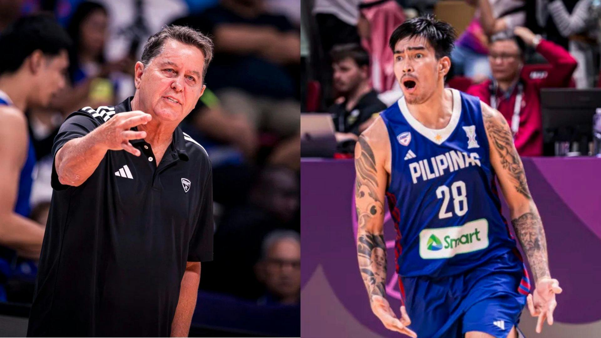 Tim Cone gives Kevin Quiambao props after crucial Gilas Pilipinas ...