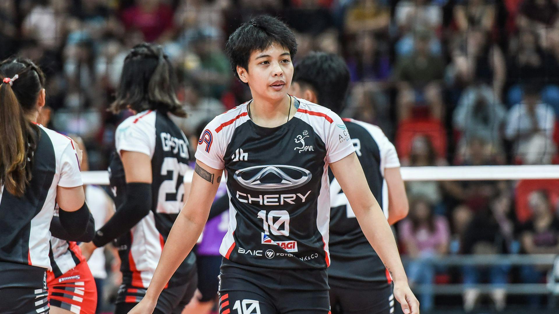 Ara Galang, Chery Tiggo open PVL All-Filipino play-in tournament ...