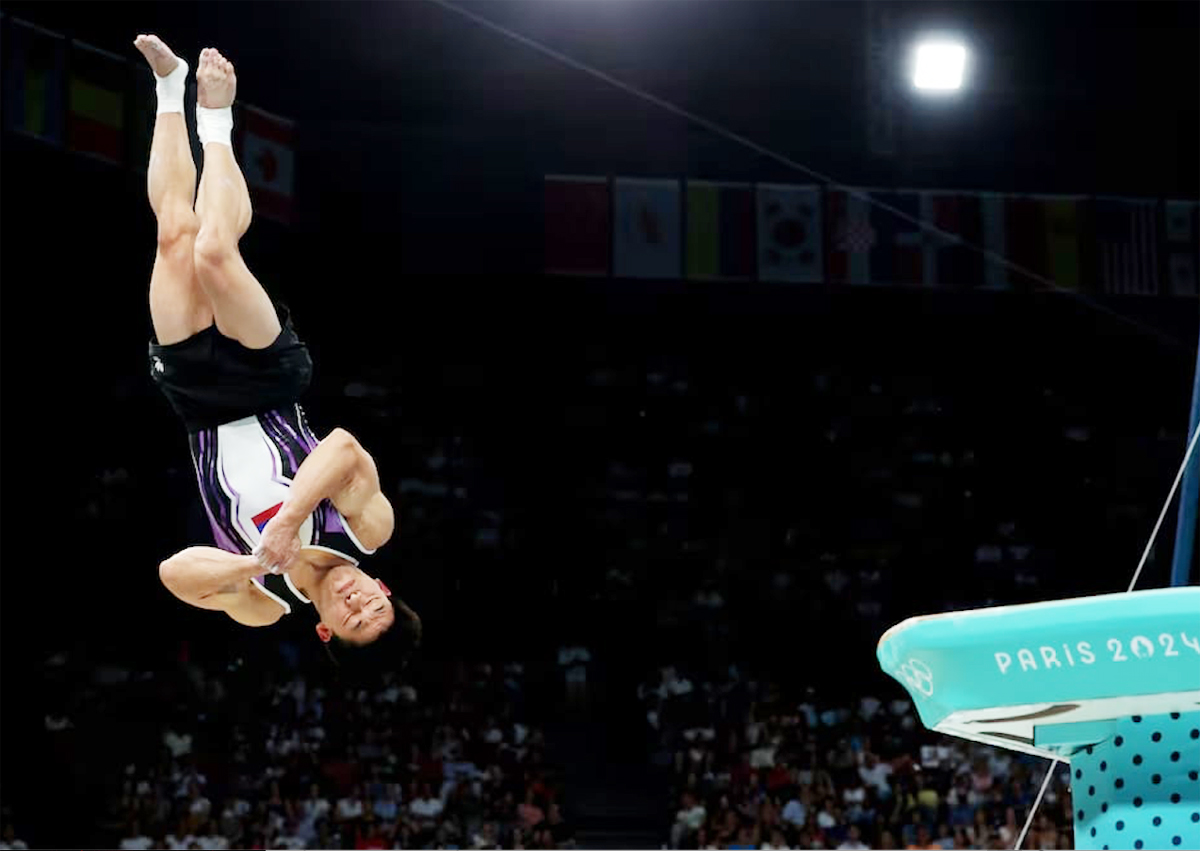 WATCH: Carlos Yulo’s Performance In Men’s Vault Finals | OneNews.PH