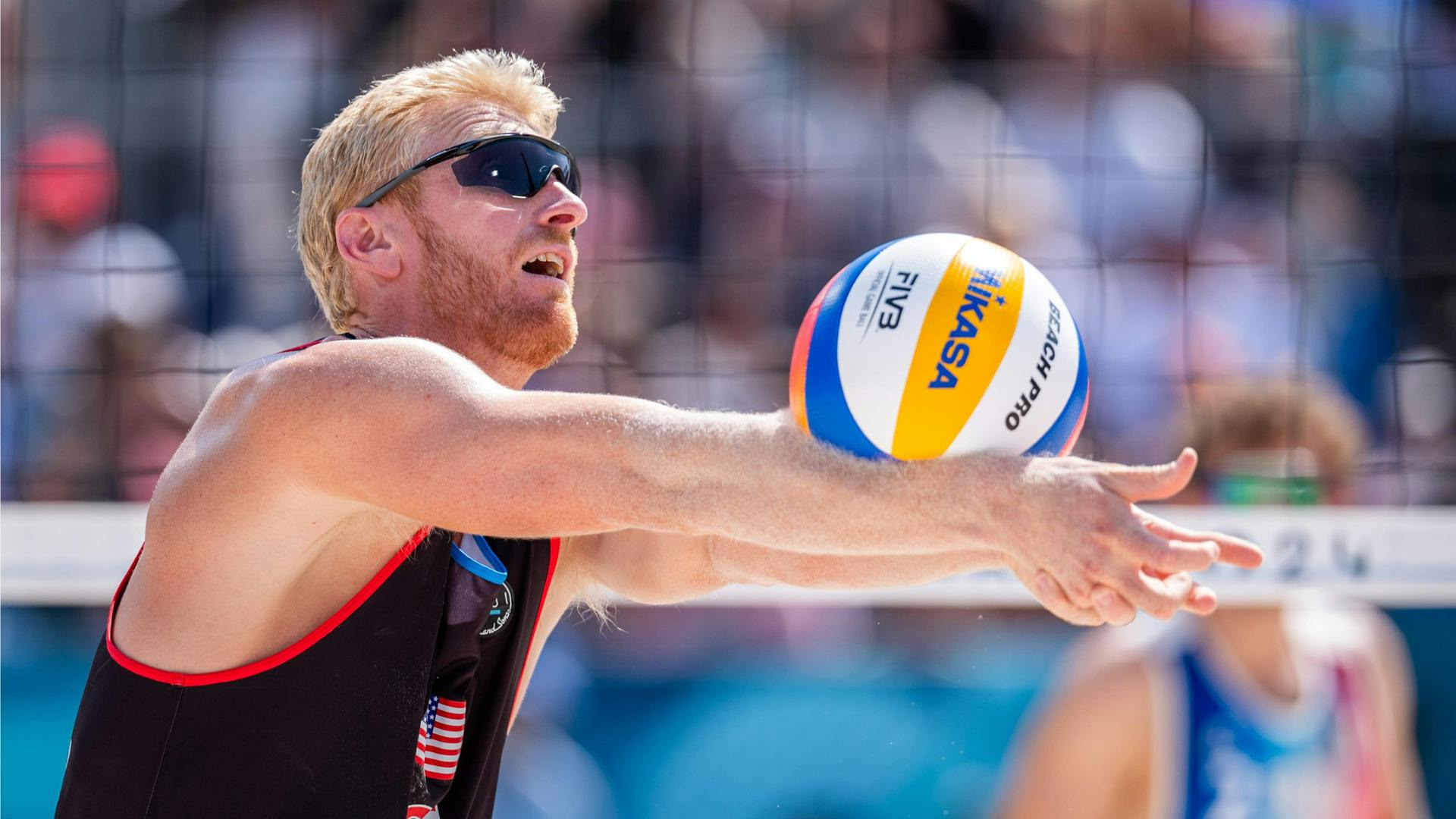 Former NBA player Chase Budinger wins Olympic debut in beach volleyball ...