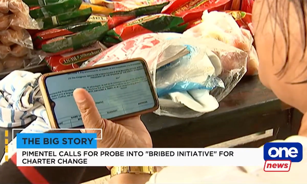 WITH VIDEOS | Comelec Probes Alleged Vote Buying For Cha-Cha | OneNews.PH