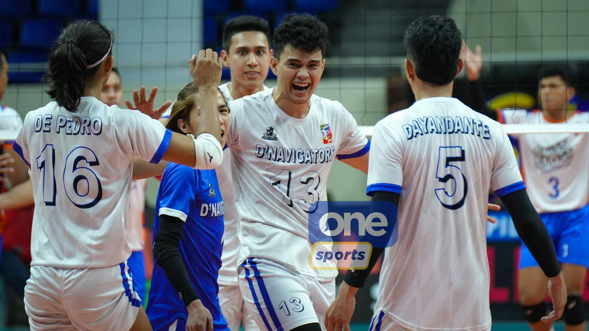 Spikers' Turf: D'Navigators stun Criss Cross for first win in Open ...