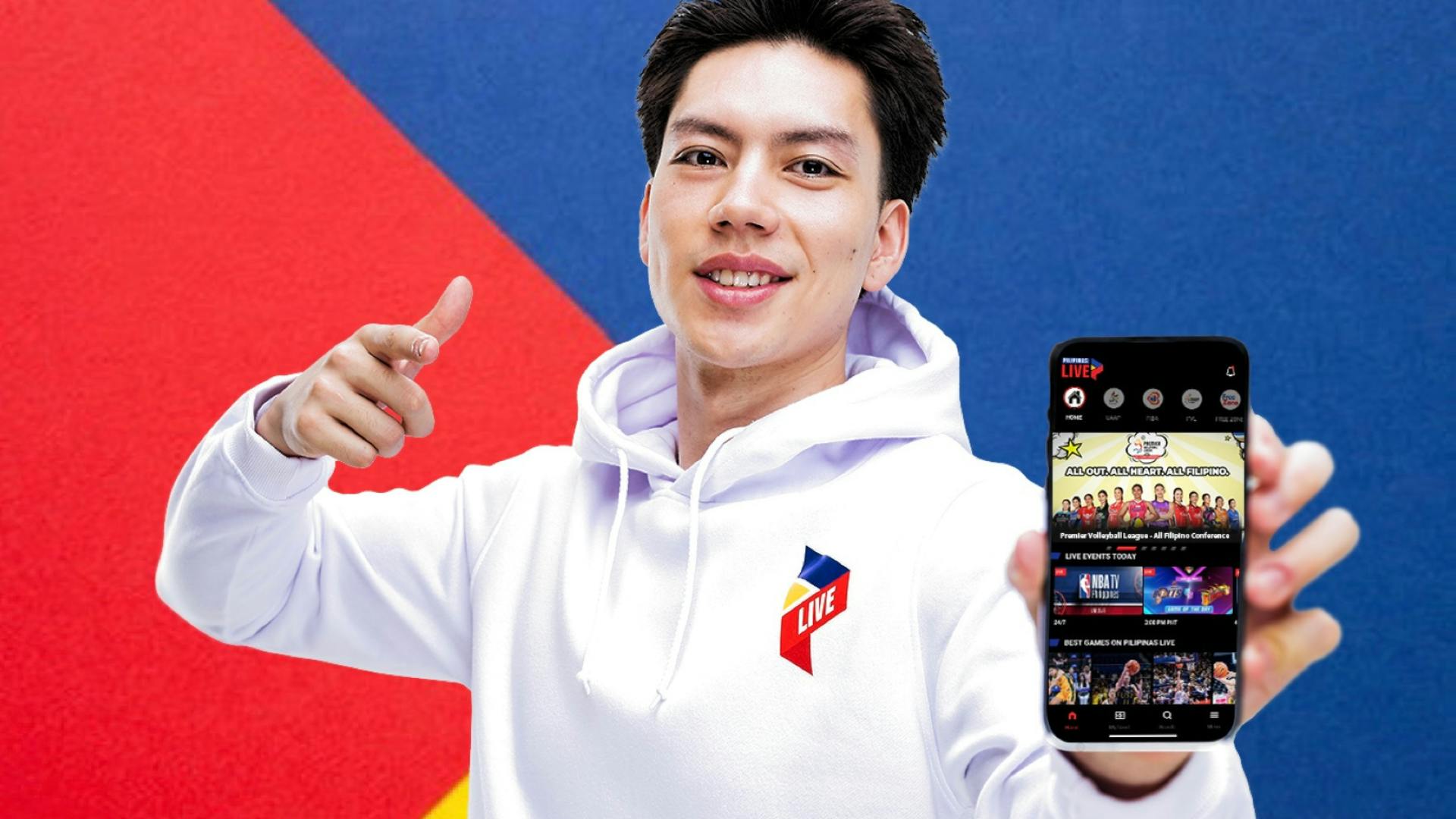 Gilas star Dwight Ramos named official ambassador for Pilipinas Live ...