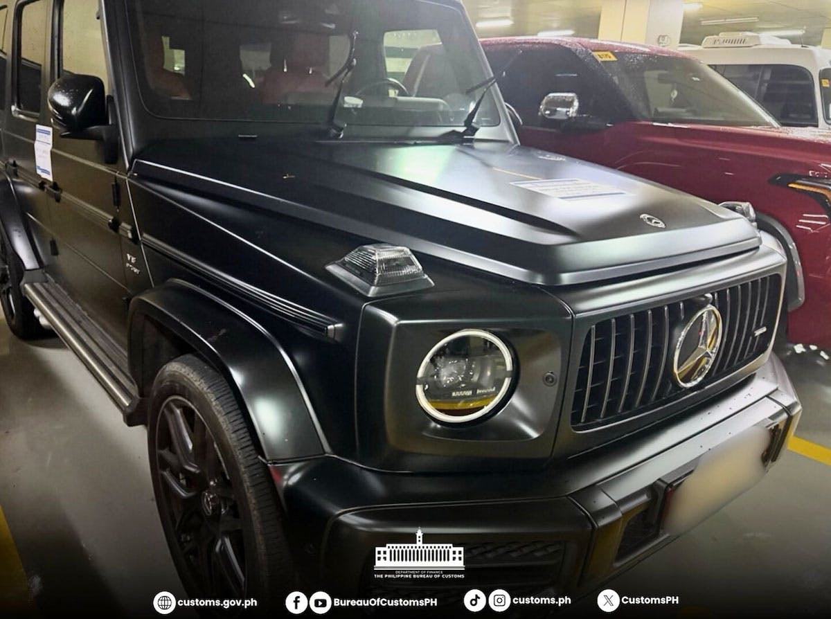 Estrada: Discayas Have 70 Cars; 12 Seized By BOC | OneNews.PH