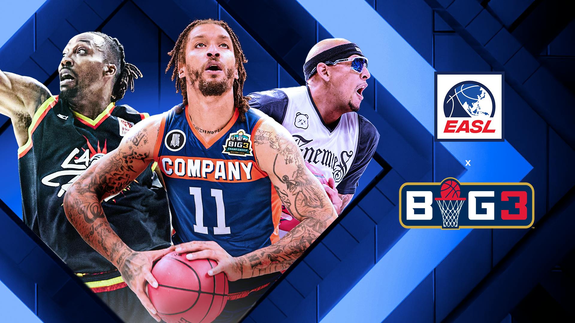 BIG3 and EASL announce partnership to bring premier 3-on-3 basketball ...
