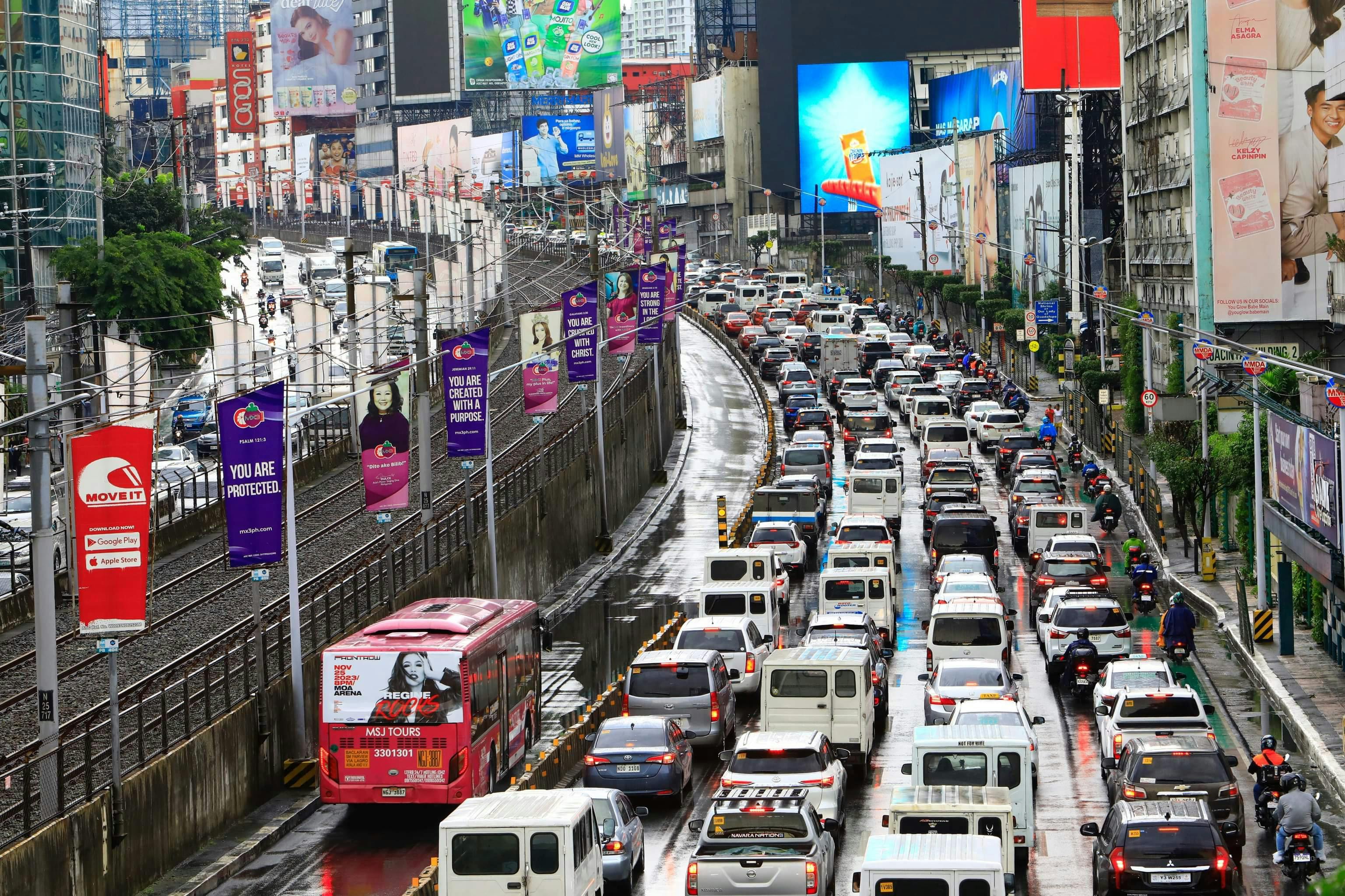 Traffic Index: 25 Minutes, 30 Seconds To Travel 10 Kilometers In Metro ...