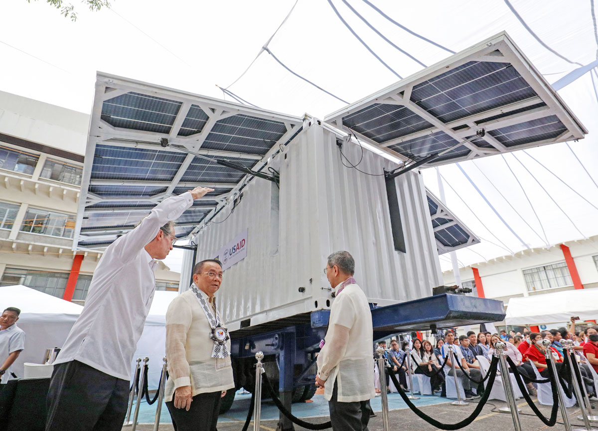 Energy Projects Funded By USAID Launched | OneNews.PH