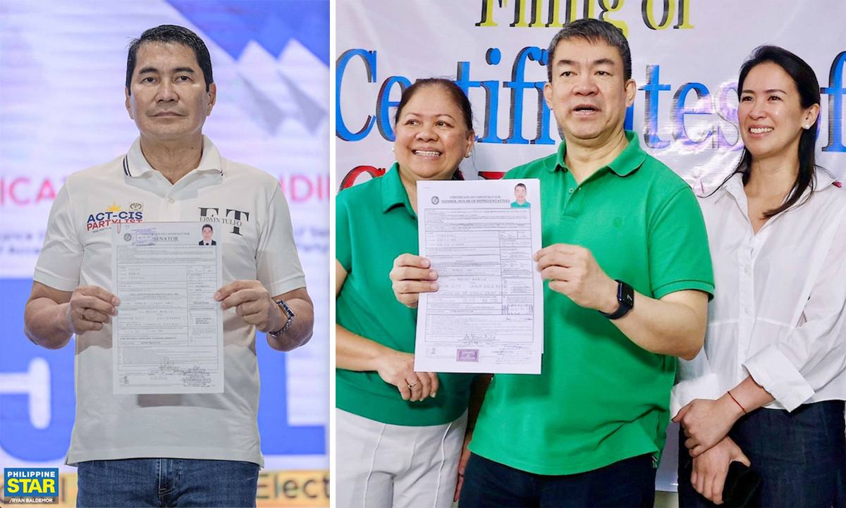 Erwin Tulfo Runs For Senator, Koko Pimentel For Marikina Congressman ...